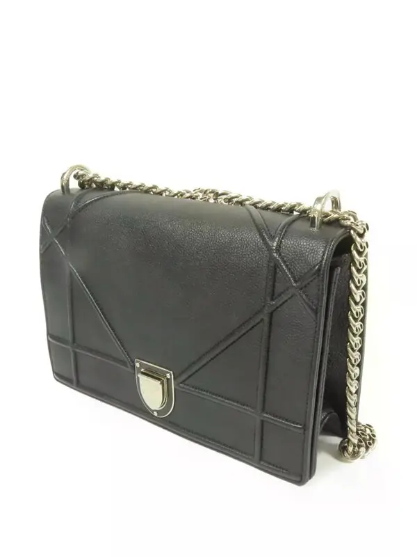 Dior Diorama Leather Shoulder Bag
