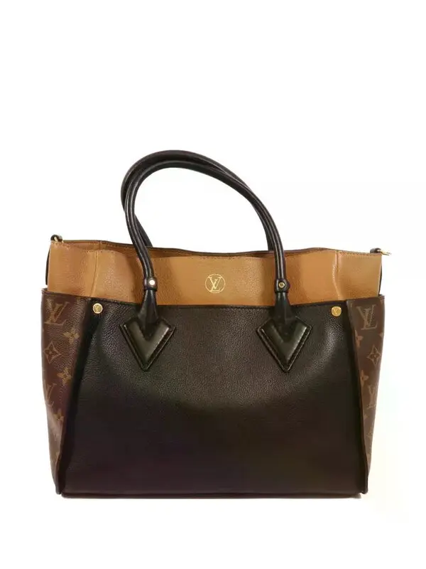 LOUIS VUITTON Monogram Mm On My Side Tote Bag - Black
