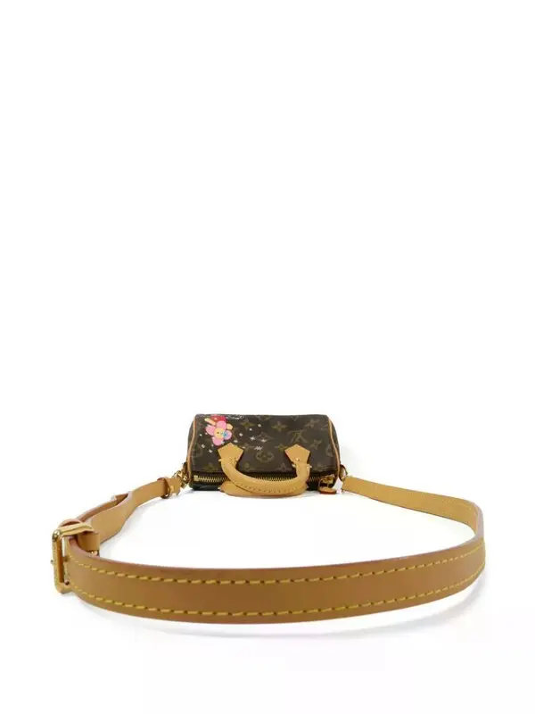 LOUIS VUITTON Monogram Nano Speedy Tote Bag