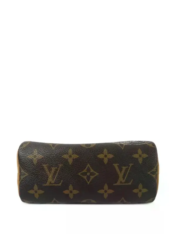 LOUIS VUITTON Monogram Nano Speedy Tote Bag