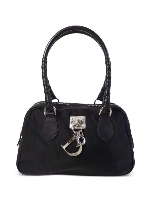Dior Trotter Logo-charm Tote Bag - Black