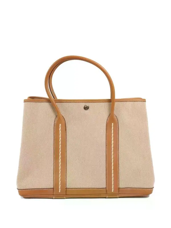 Hermès Garden Party Canvas Tote Bag