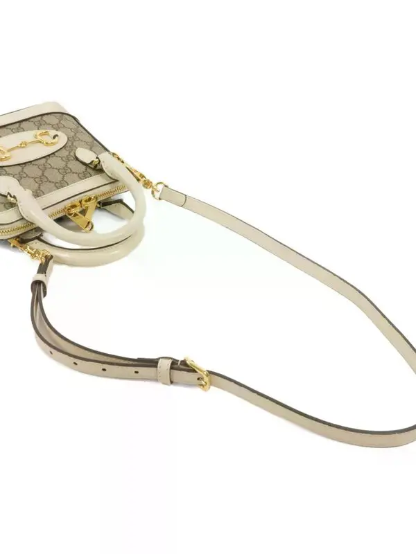 Gucci Horsebit 1955 Gg Shoulder Bag