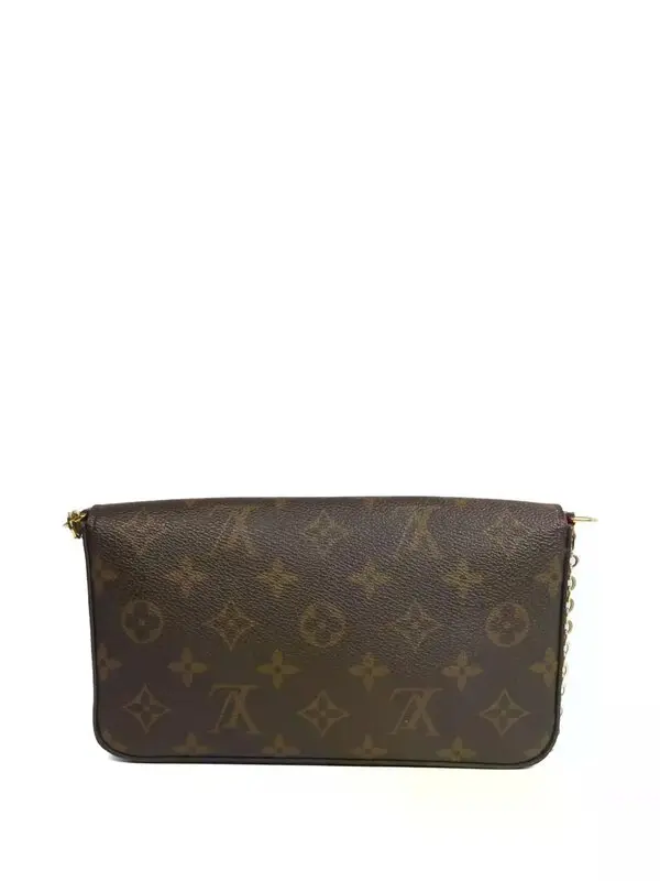 LOUIS VUITTON Pochette Felicie Monogram Canvas Shoulder Bag