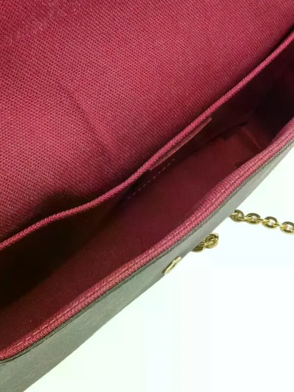 LOUIS VUITTON Pochette Felicie Monogram Canvas Shoulder Bag