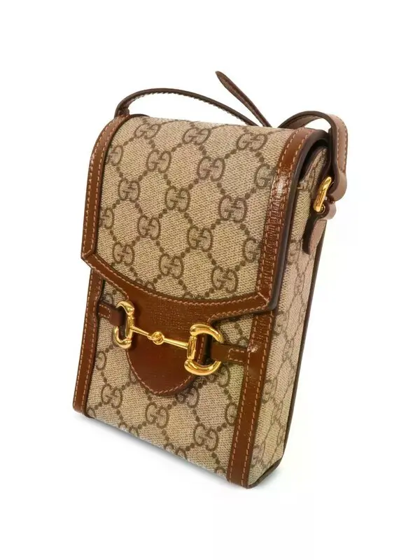 Gucci Horsebit 1955 Gg Shoulder Bag