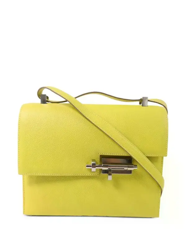 Hermès Verrou Epsom Tote Bag - Yellow