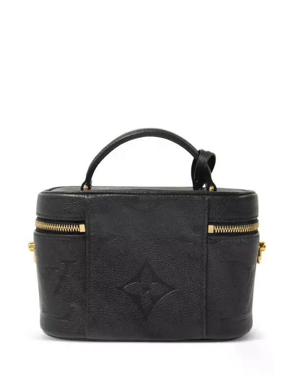 LOUIS VUITTON Monogram Empreinte Vanity Case Shoulder Bag - Black