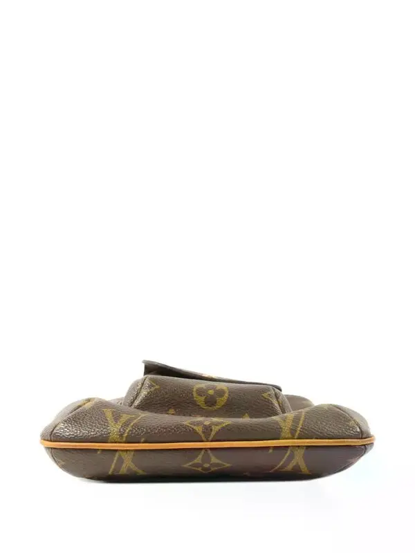 LOUIS VUITTON Monogram Partition Clutch Bag