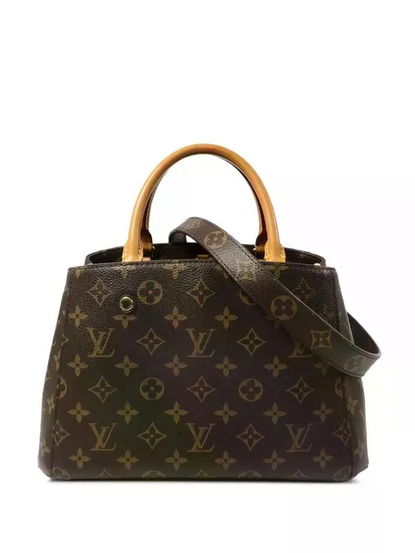 LOUIS VUITTON Montaigne Bb Tote Bag