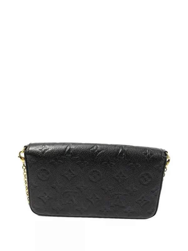 LOUIS VUITTON Félicie Pochette Bag - Black