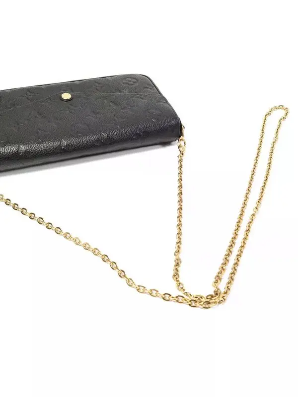 LOUIS VUITTON Félicie Pochette Bag - Black