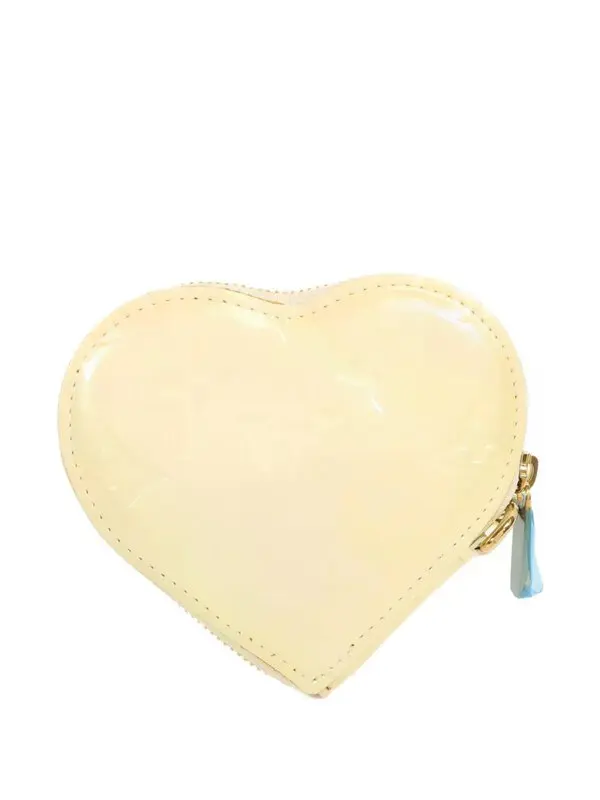 LOUIS VUITTON Monogram Heart-shape Coin Purse