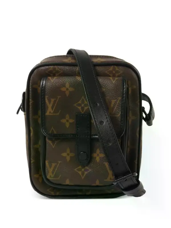 LOUIS VUITTON Christopher Monogram Macassar Shoulder Bag