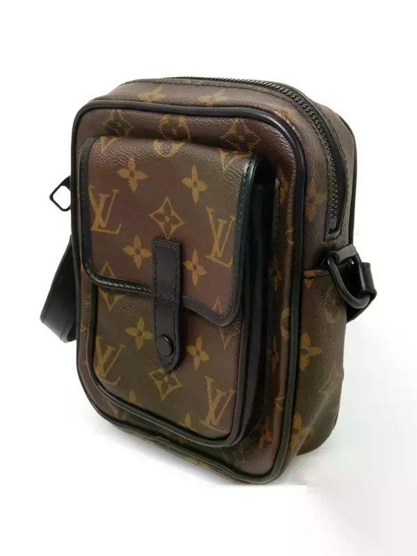 LOUIS VUITTON Christopher Monogram Macassar Shoulder Bag