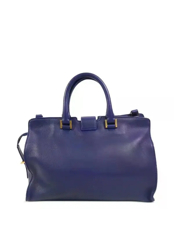 Saint Laurent Chyc Y-logo Tote Bag