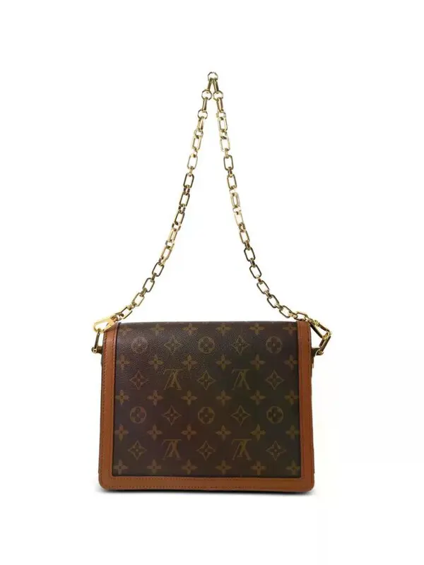LOUIS VUITTON Dauphine Mm Monogram Reverse Shoulder Bag