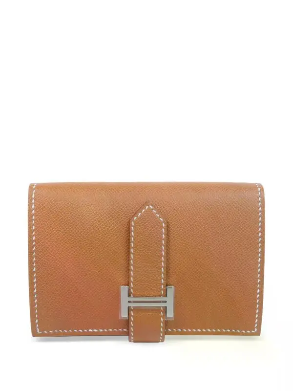 Hermès Mini Bearn Wallet - Brown