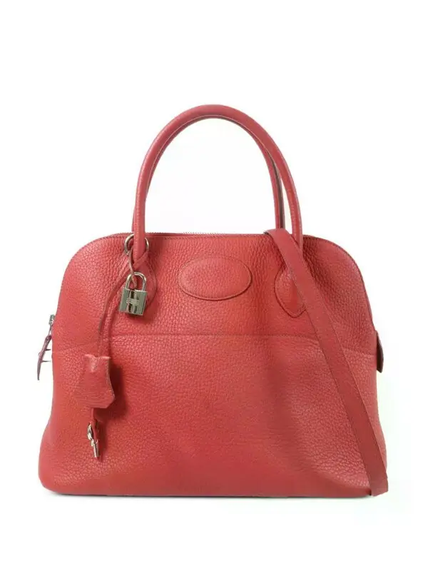 Hermès Bolide Leather Tote Bag