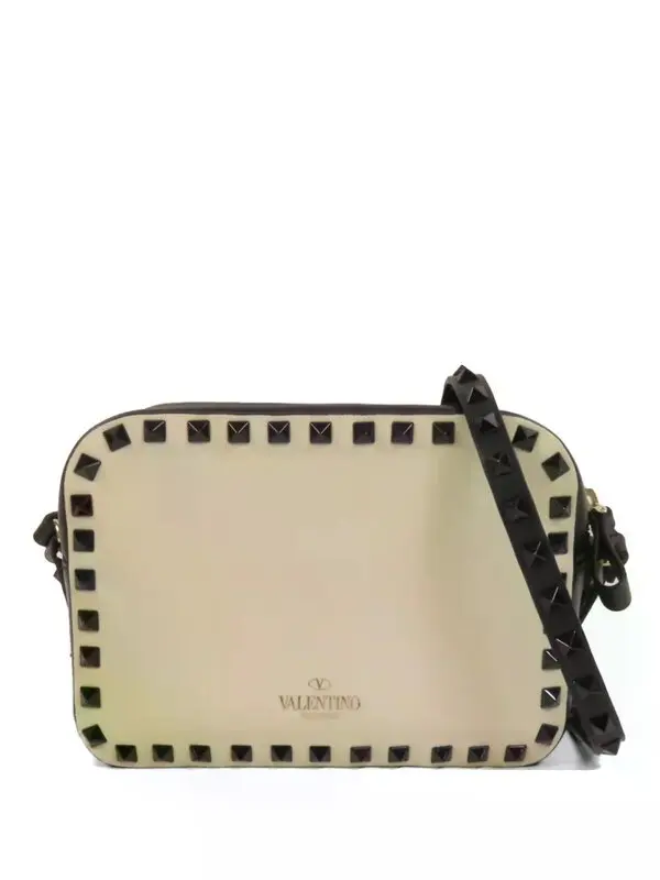 Valentino Garavani Rockstud Shoulder Bag - Neutrals