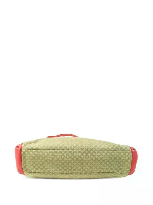 COACH VINTAGE Monogram Canvas Shoulder Bag