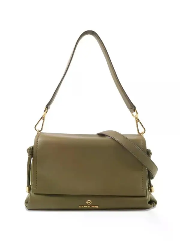 Michael Kors Leather Shoulder Bag - Green