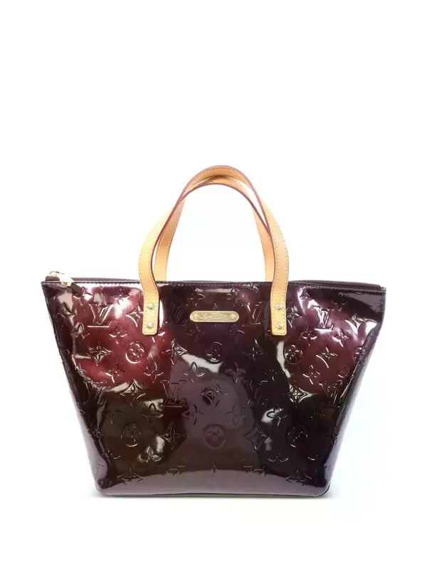 LOUIS VUITTON Monogram Vernis Bellevue Pm Shoulder Bag - Brown