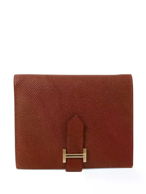 Hermès 2020 Bearn Epsom Leather Wallet - Brown