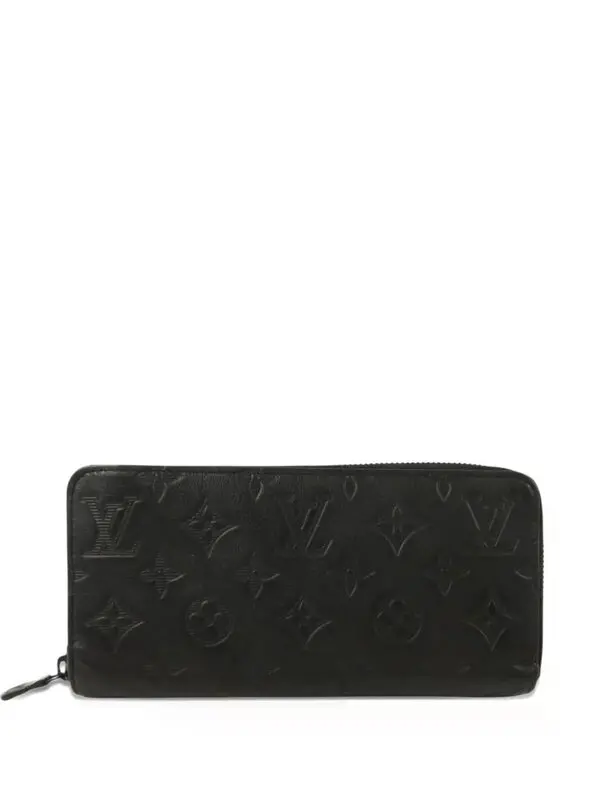 LOUIS VUITTON Monogram Shadow Debossed-pattern Wallet