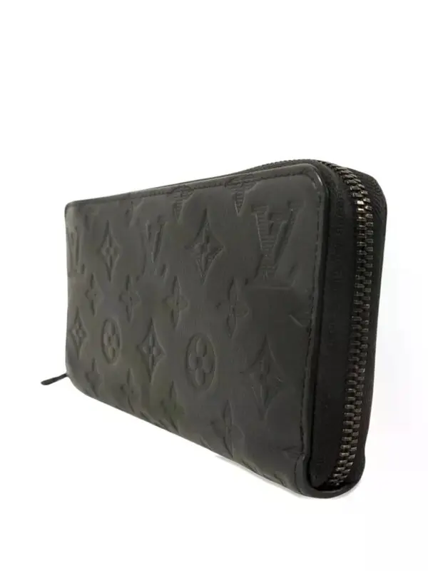 LOUIS VUITTON Monogram Shadow Debossed-pattern Wallet