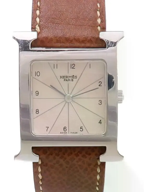 Hermès Square Case 26mm Stainless Steel Watch With Dial