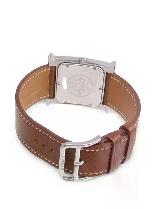 Hermès Square Case 26mm Stainless Steel Watch With Dial