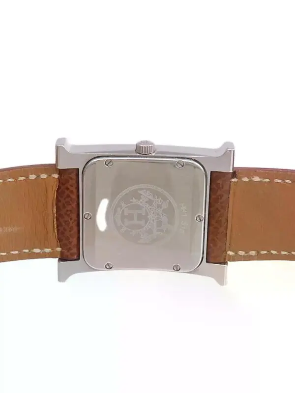 Hermès Square Case 26mm Stainless Steel Watch With Dial