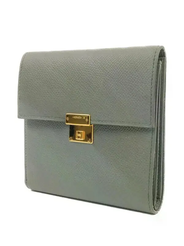 Hermès Clic 12 Leather Wallet