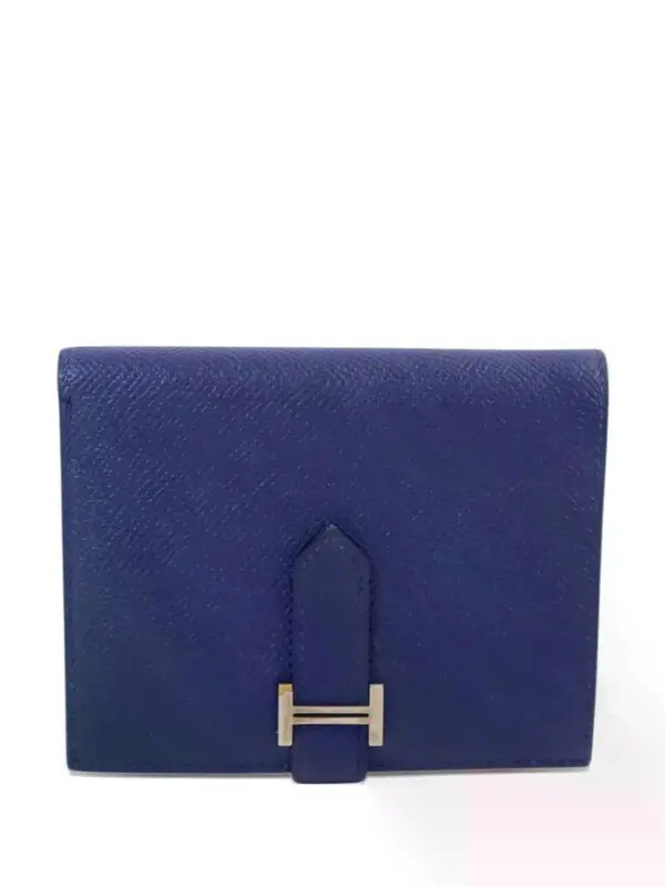 Hermès 2018 Bearn Compact Epsom Leather Wallet