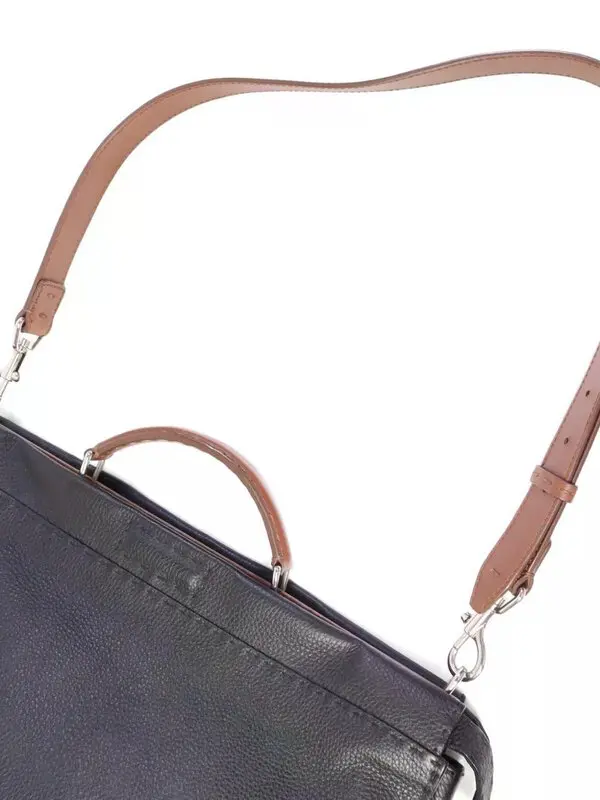 Fendi Peekaboo Leather Shoulder Bag