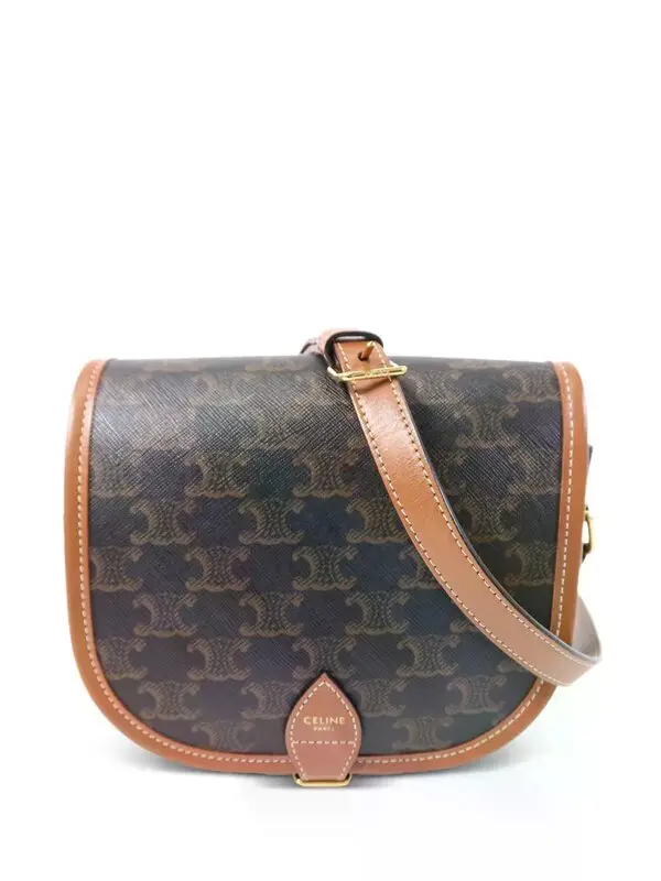 Celine Triomphe Folco Shoulder Bag