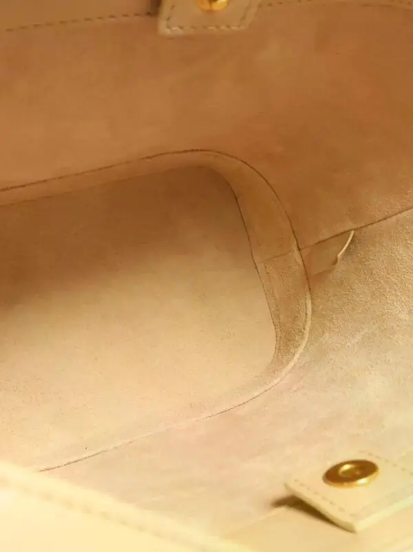 Celine Embossed Triomphe Shoulder Bag