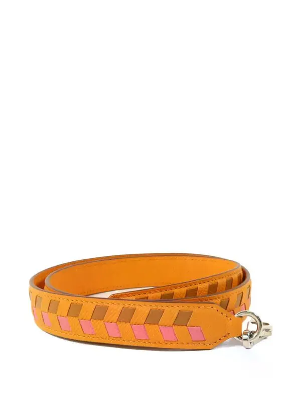 Hermès Tressage Leather Bag Strap