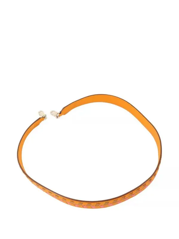 Hermès Tressage Leather Bag Strap
