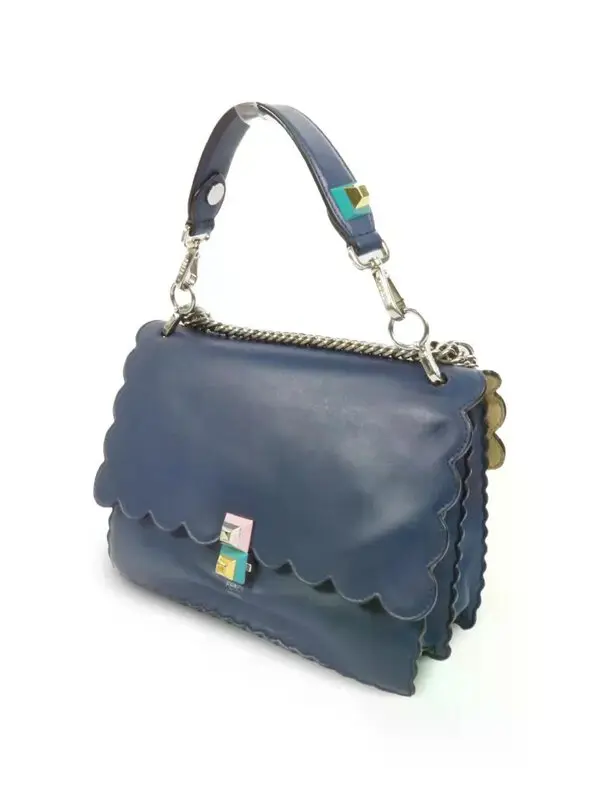 Fendi Kan I Scalloped Tote Bag