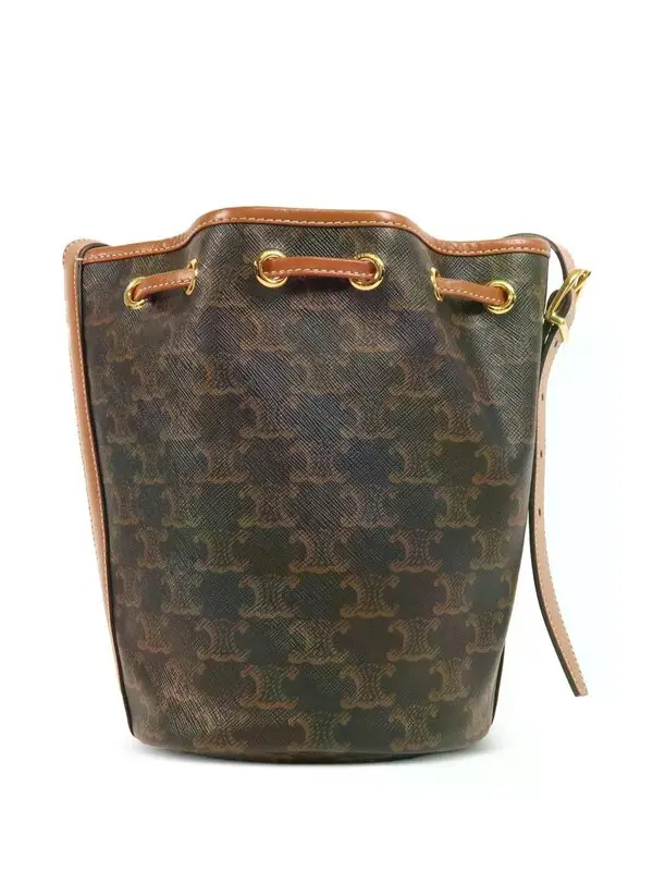 Celine Triomphe Canvas Shoulder Bag