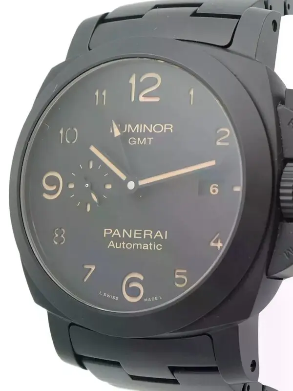 Panerai Tuttonero Luminor Gmt 44mm Ceramic Watch