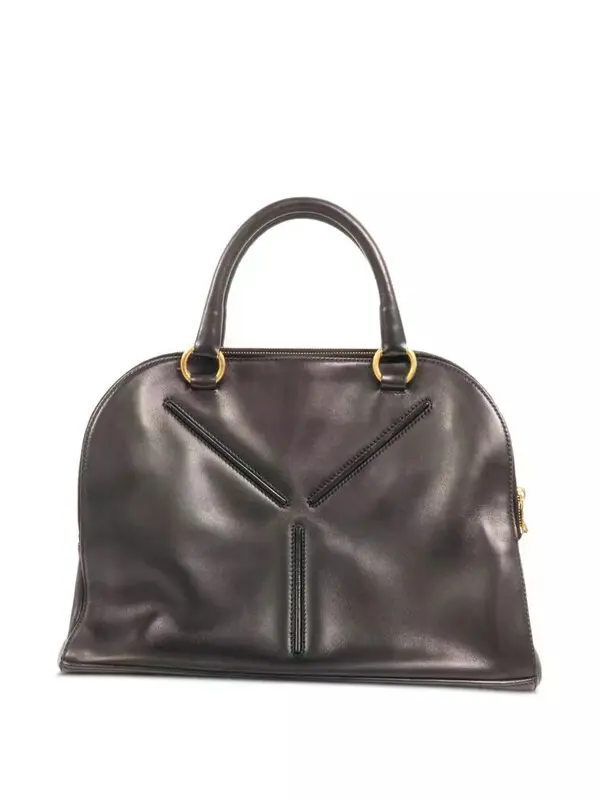 Saint Laurent Rive Gauche 32 Leather Tote Bag
