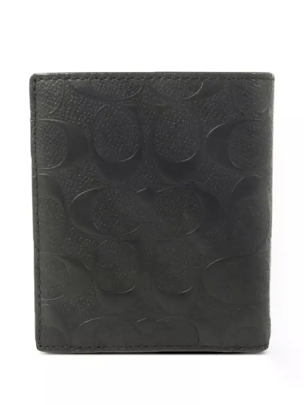 COACH VINTAGE Leather Bi-fold Wallet
