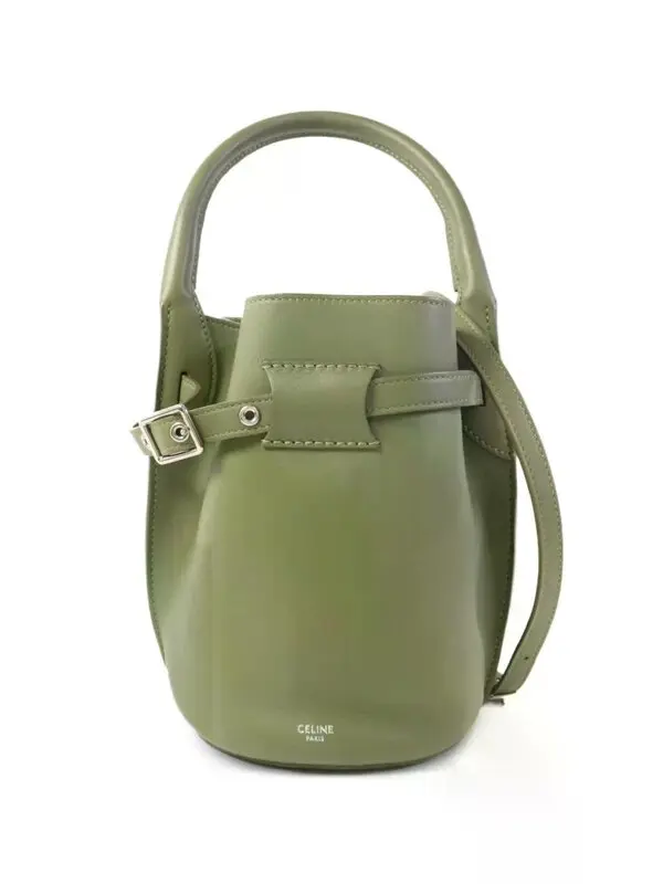 Celine Nano Big Bag Bucket Bag - Green