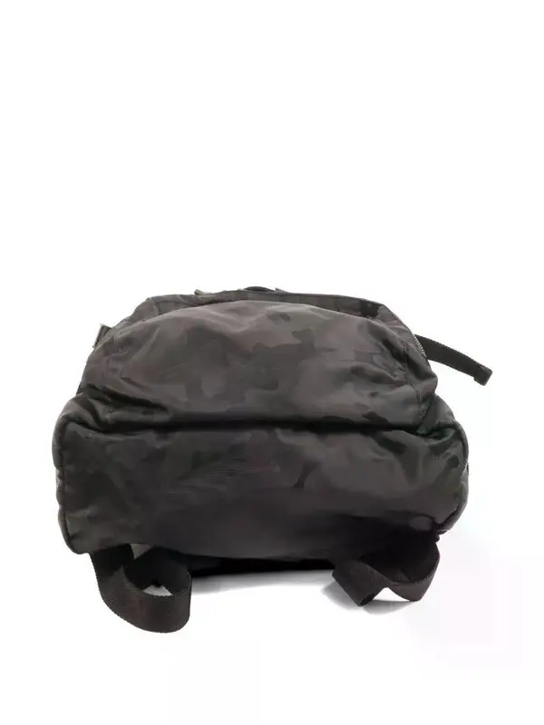 Valentino Garavani Camouflage Print Backpack - Black
