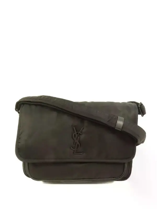 Saint Laurent Niki Message Shoulder Bag - Black