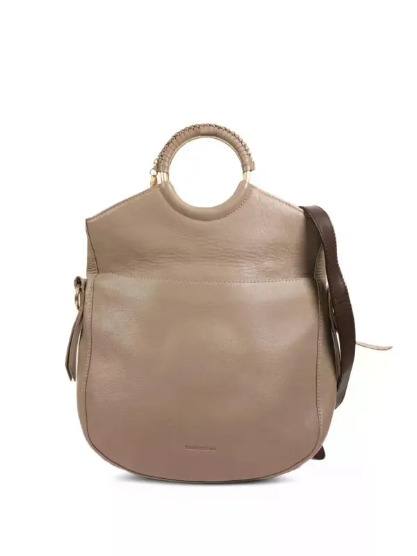 See By Chloé Leather Ring-handle Tote Bag