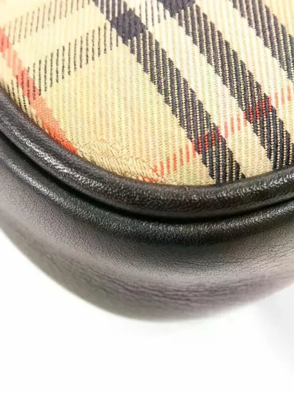 Burberry Check-print Chain-link Belt Bag